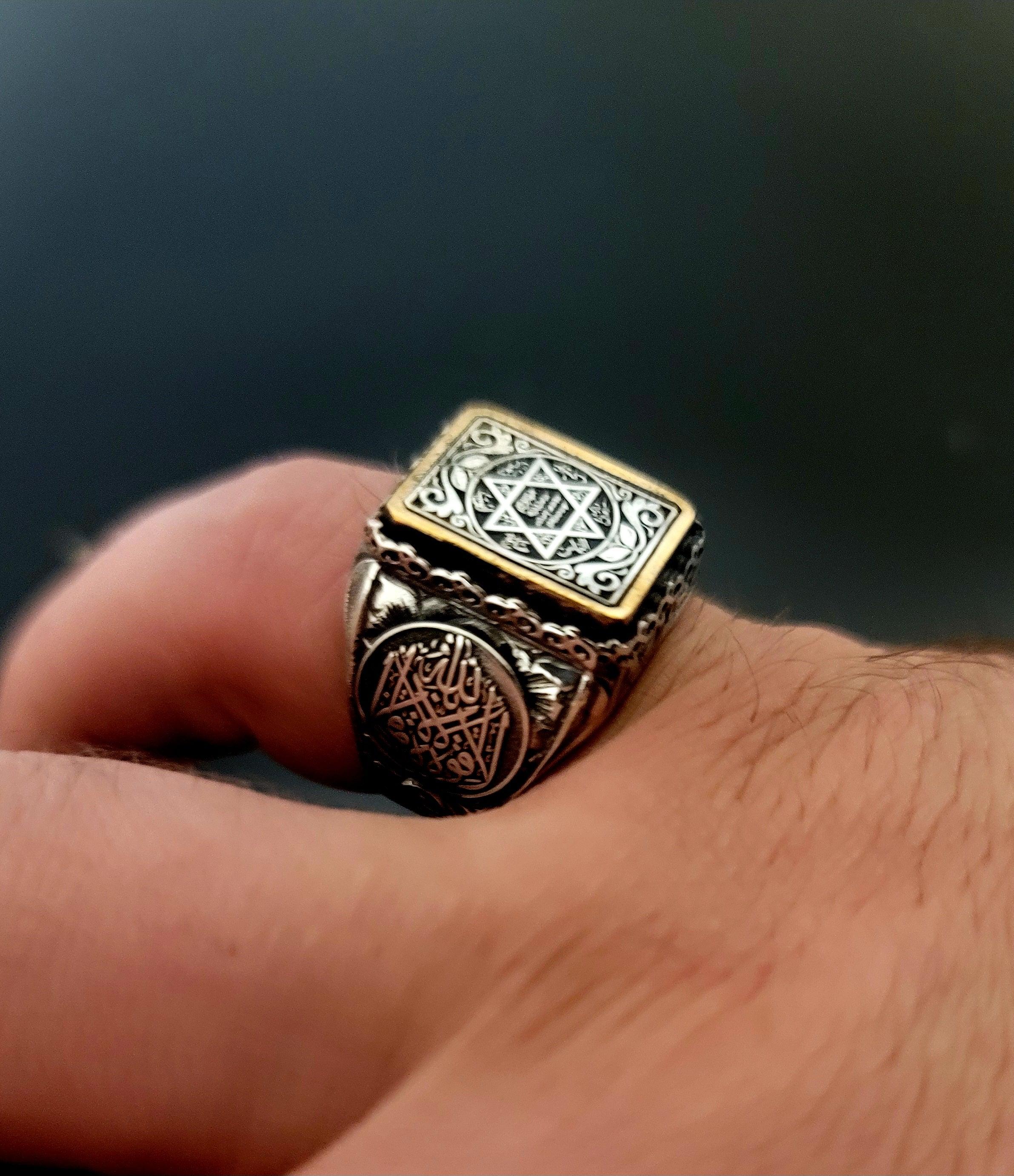 Real Seal of Solomon | Ring of Solomon King - Sufi Magic